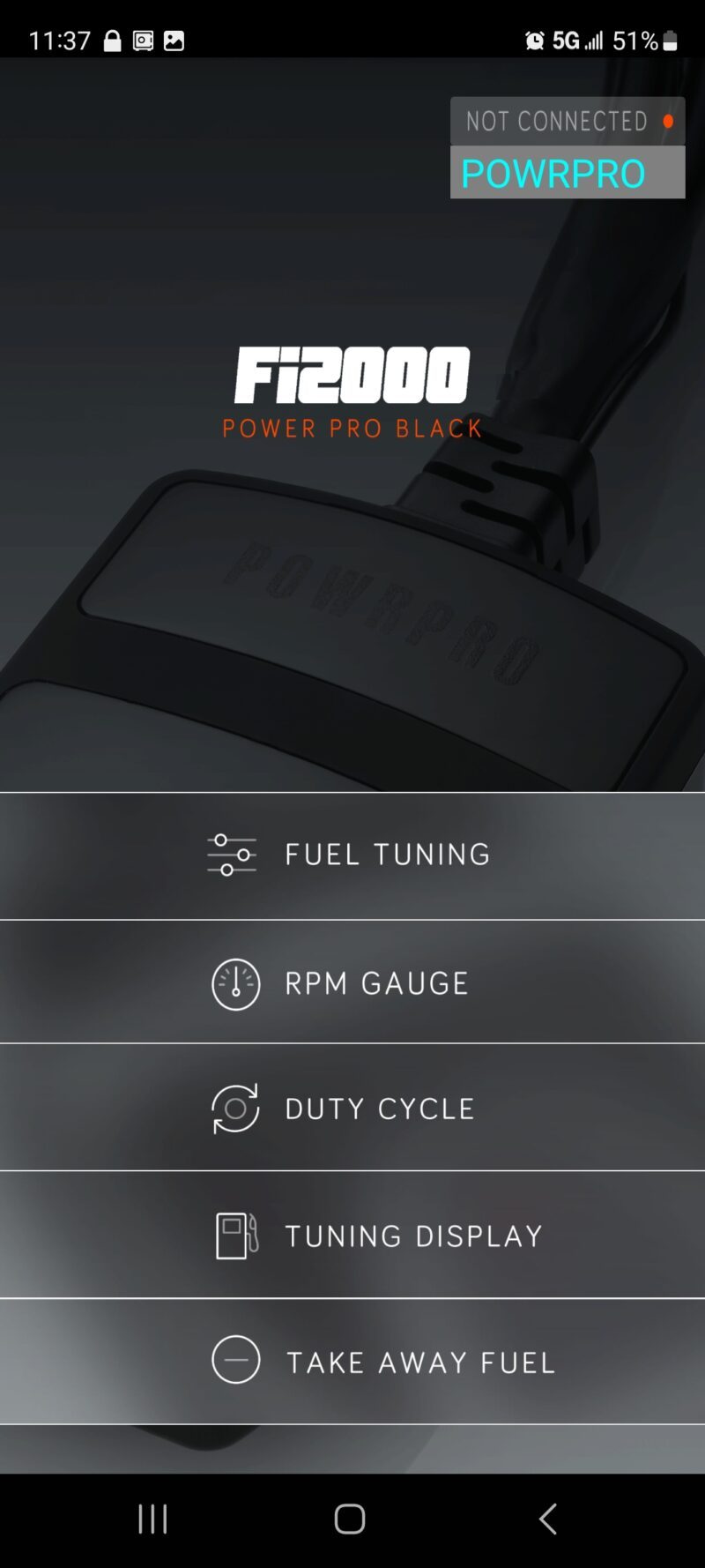 Fi2000 Mobile App | Fi2000 Motorcycle Fuel Injection